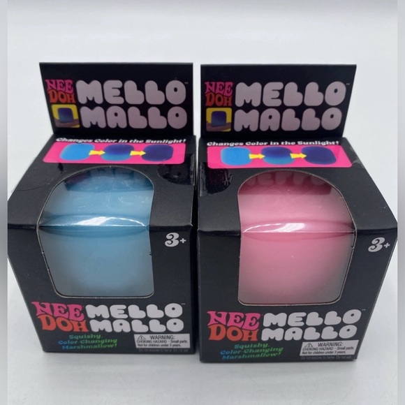 Schylling | Toys | New Nee Doh Mello Mallo Color Changing Marshmallow 2 ...